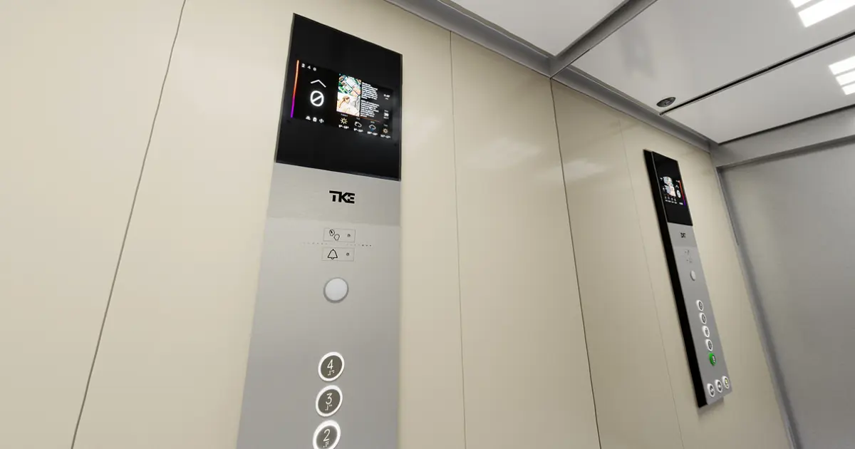 Design cabine d’ascenseur en toute simplicité | EOX par TK Elevator