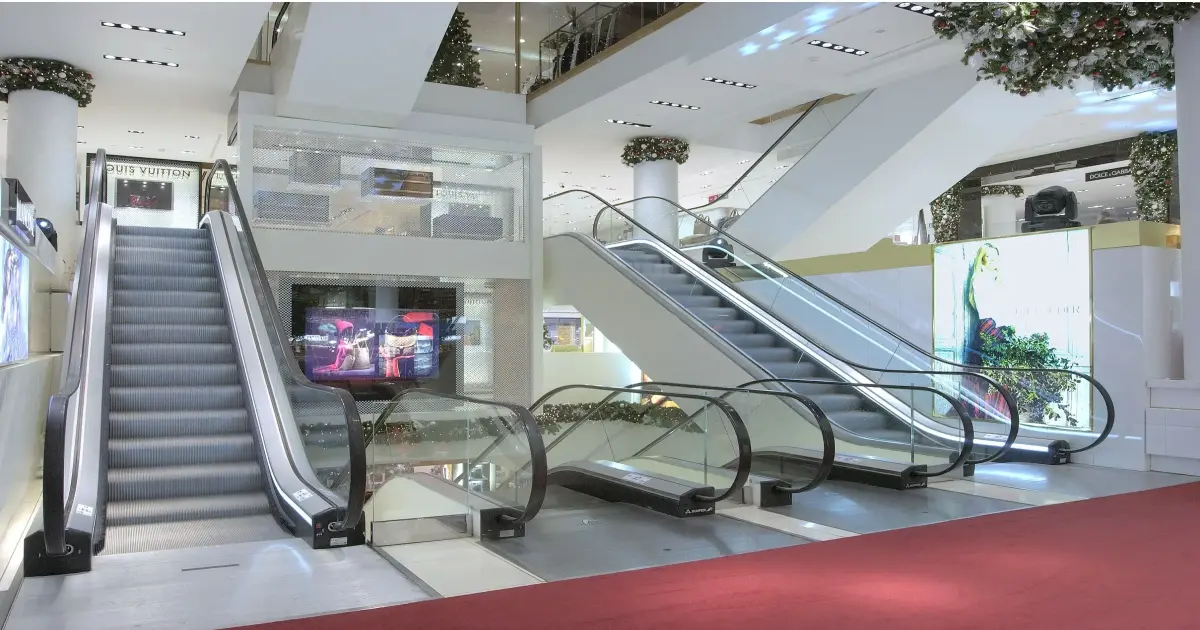 Retail and Mall Lift and Escalator Solutions